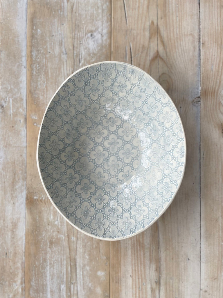 Wonki Ware Large Pebble Salad Bowl - Duck Egg – Wonki Ware UK