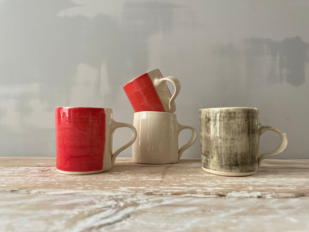 Wonki Ware Espresso Mug Red – Wonki Ware UK