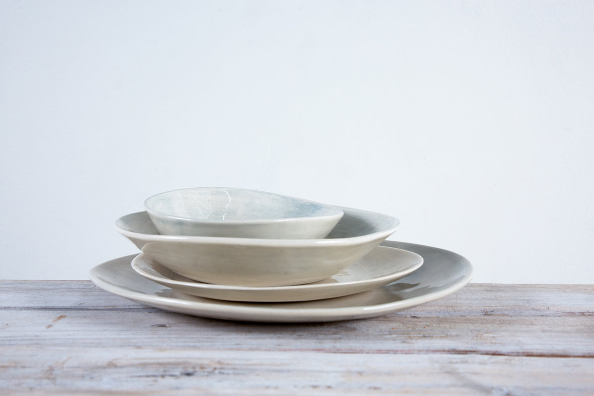 Wonki Ware 16 Piece Dinner Service - Duck Egg Wash – Wonki Ware UK