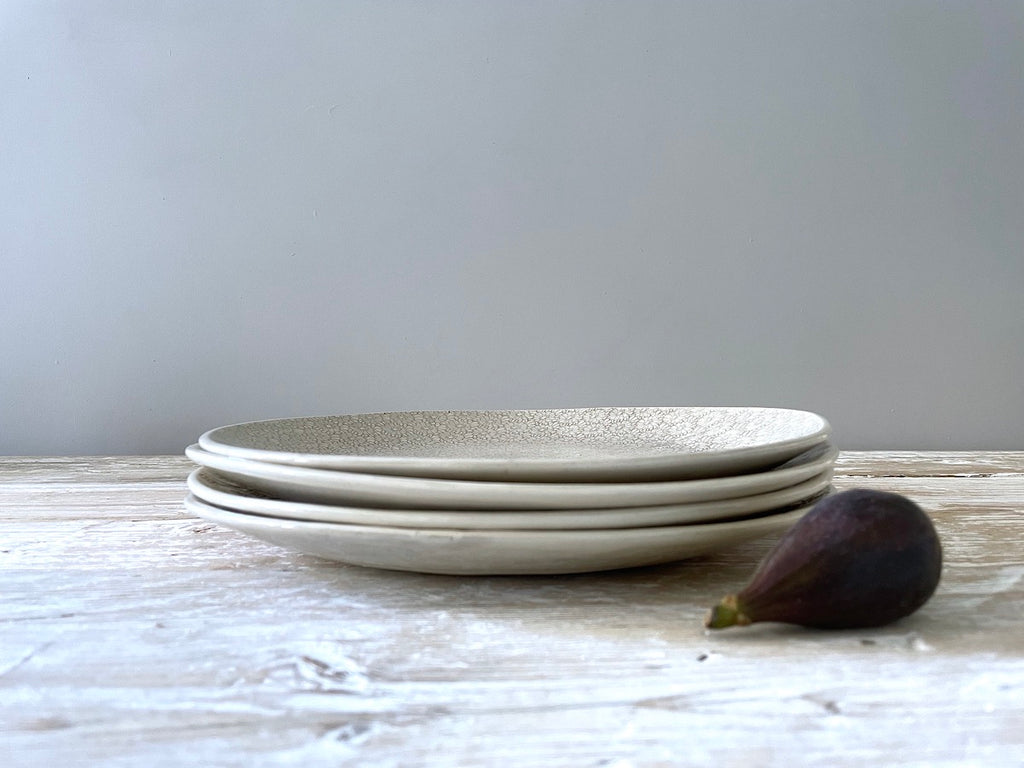 Wonki Ware Dinner Plates 28cm - Patterned Warm Grey - Set of 4 – Wonki ...